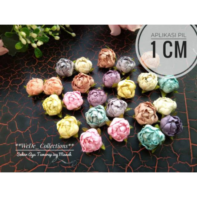 Jual Aplikasi bunga PIL 1cm | Shopee Indonesia