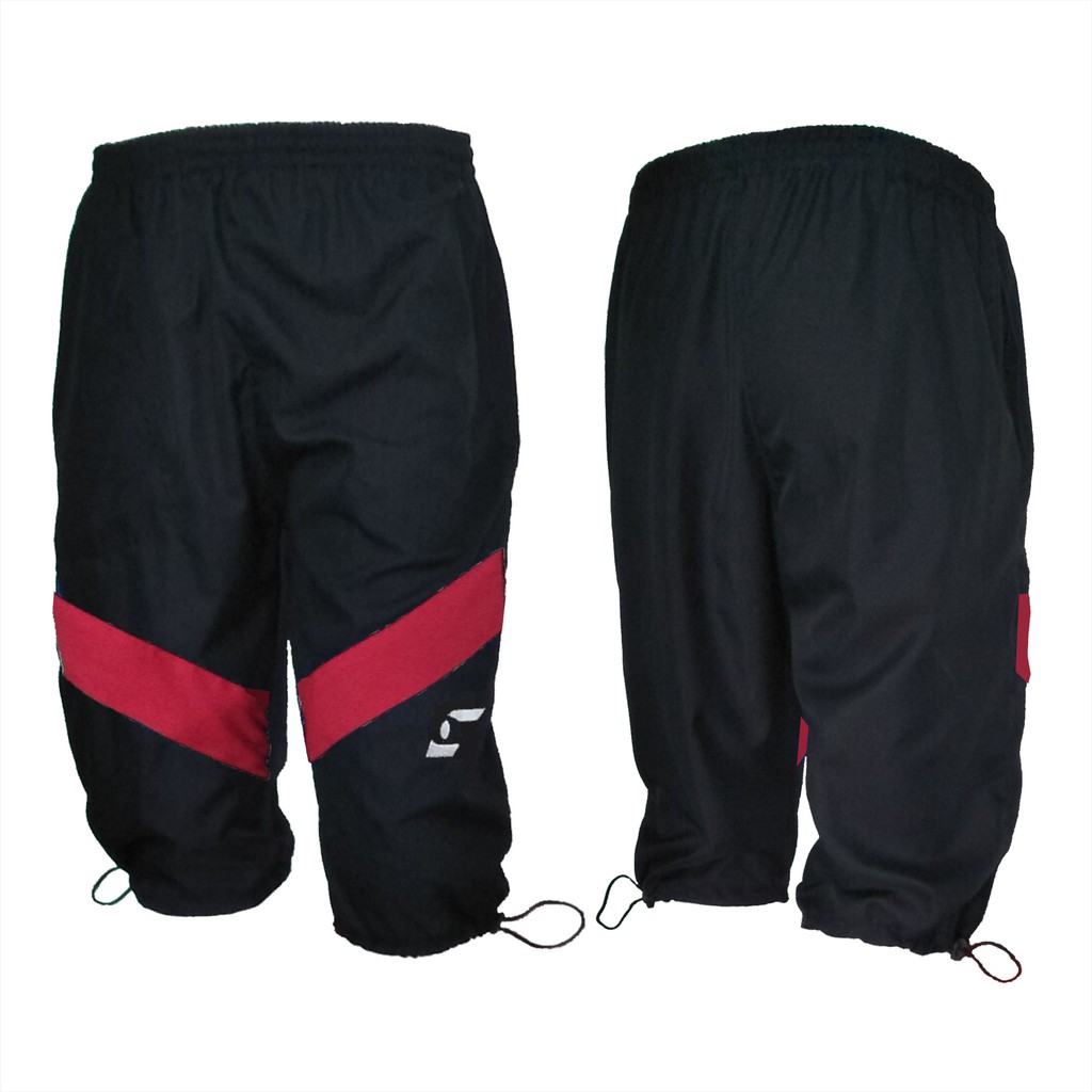 Jual Celana Sontog 3/4 Tiga Perempat Training Olahraga TE390 Hitam ...