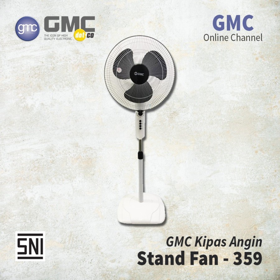 Jual KIPAS ANGIN BERDIRI / STAND FAN GMC 359 ( 16 Inch ) | Shopee Indonesia