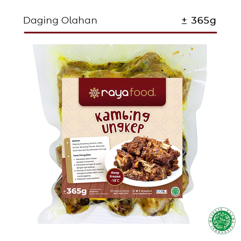 Jual kambing Ungkep Frozen Rayafood | Shopee Indonesia