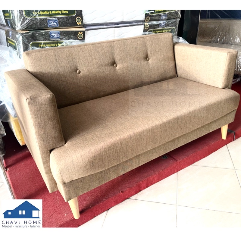 Jual sofa tempat duduk santai sofa 2 dudukan 2 seater scandinavian ...