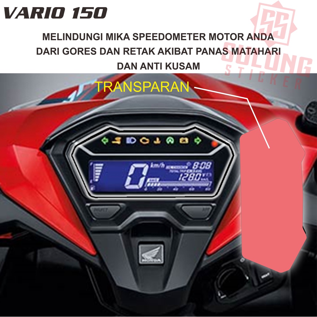 Jual Stiker Motor Anti Gores Pelindung Spidometer Seepedometer Motor ...