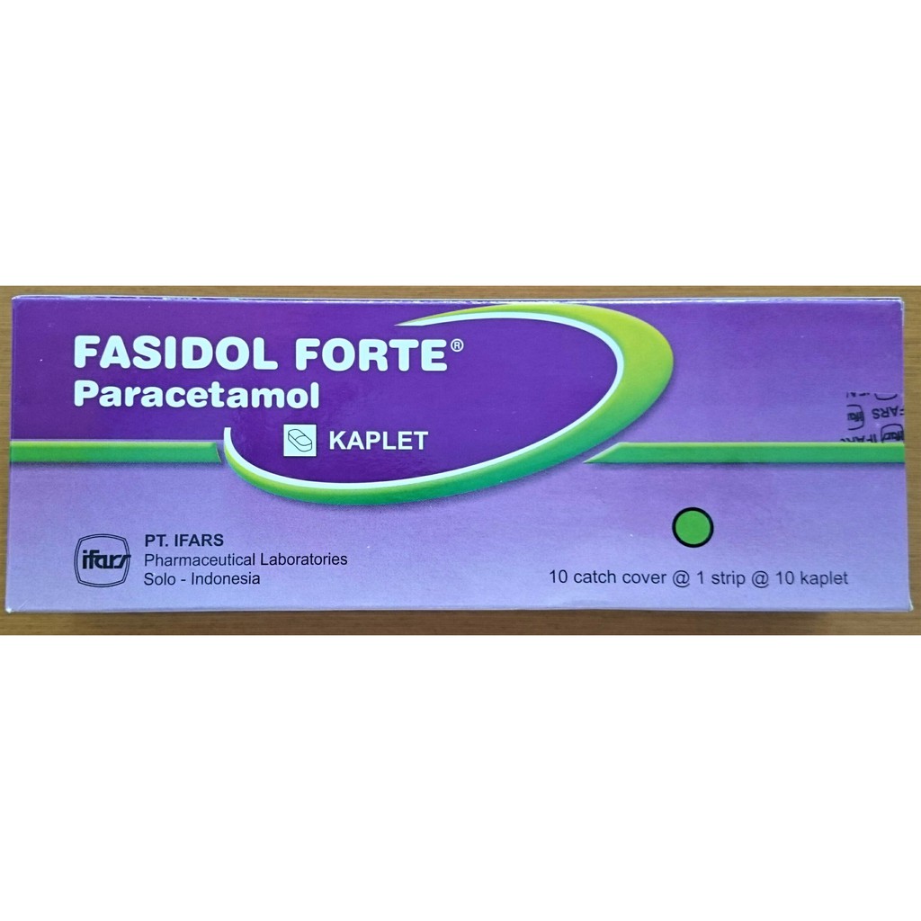 Jual Fasidol Forte Per Box/Dus/Dos - Parasetamol 650 mg | Shopee Indonesia