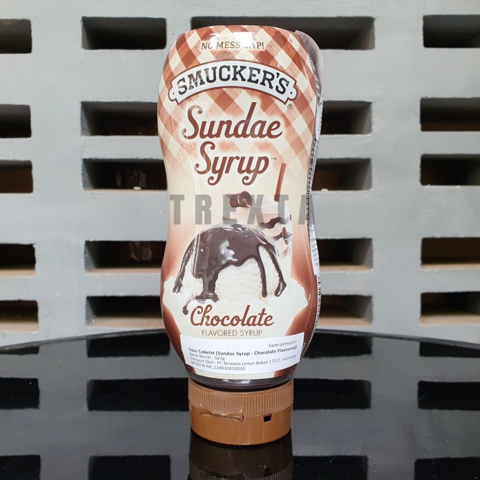 Jual SIRUP COKLAT / SUNDAE SYRUP CHOCOLATE SMUCKERS 567 GRAM | Shopee ...
