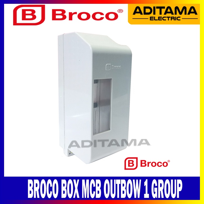 Jual BROCO BOX MCB OUTBOW 1 GROUP/ RUMAH MCB 1 GROUP BROCO | Shopee Indonesia