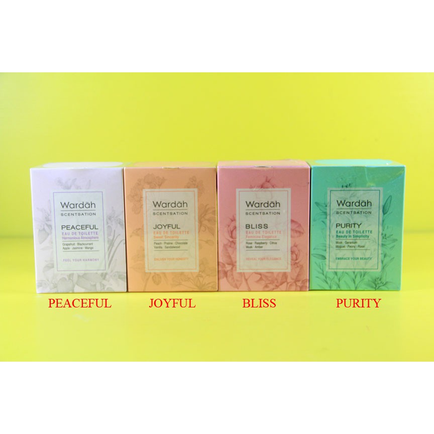 Jual Parfum Wardah Scentsation Eau De Toilette (35ml) | Shopee Indonesia