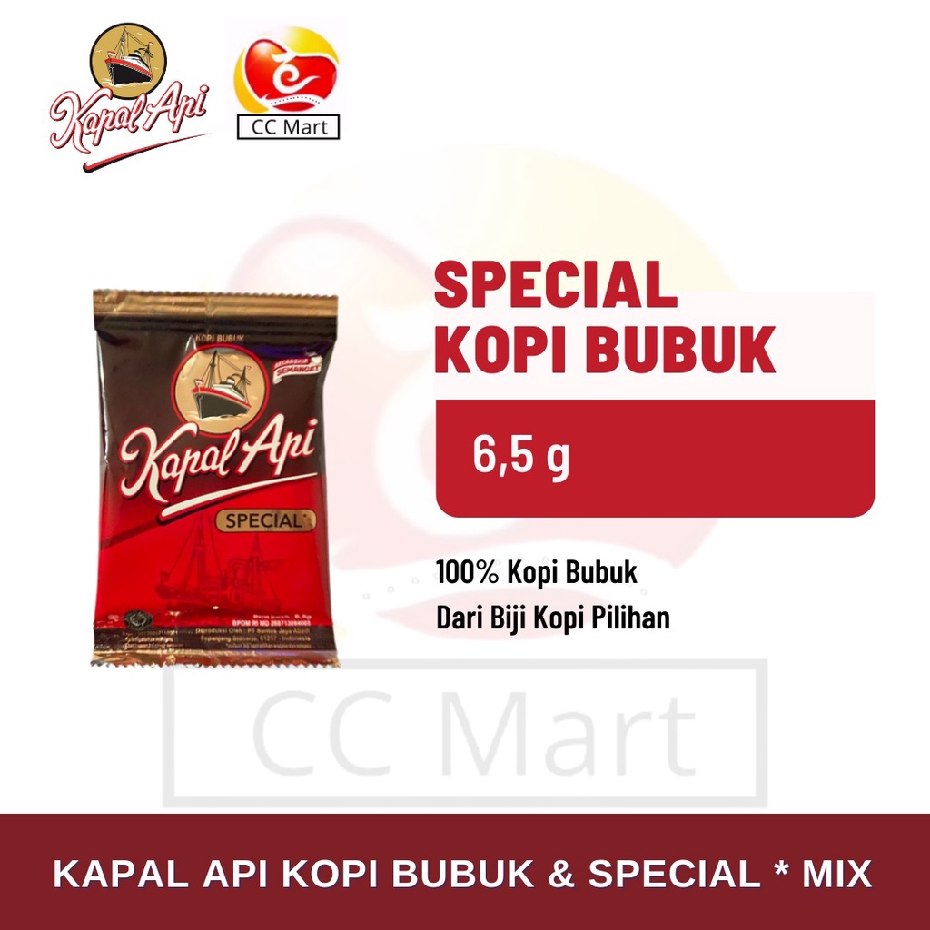 Jual Kopi Kapal Api Sachet 6,5Gram / Kapal Api 65Gram / Kapal Api ...