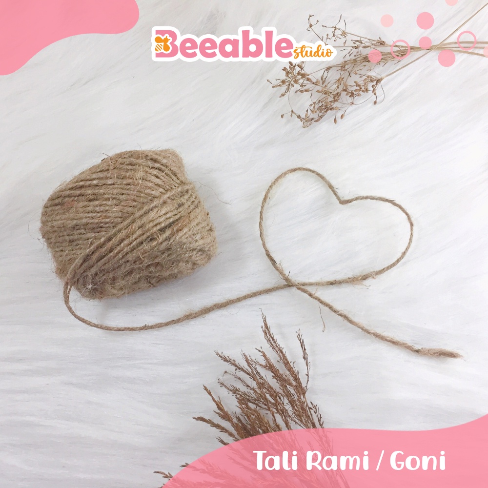 Jual Beeablestudio | Tali Rami Goni 2mm 3ply Pengikat Packing Meteran ...