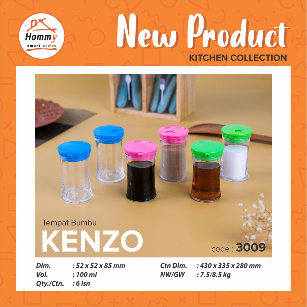 Jual Botol Kecap dan Lada Isi 2 Pcs Merk Hommy Kenzo 3009 | Shopee ...