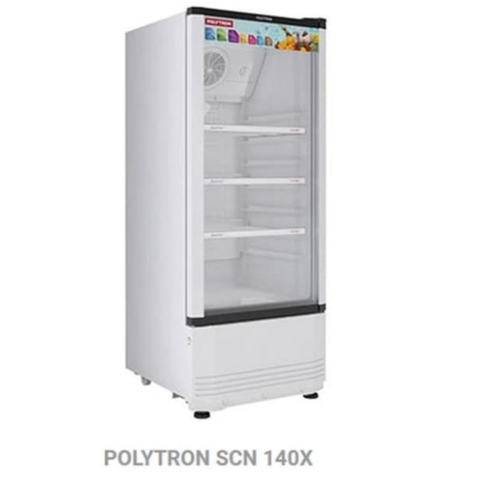 Jual POLYTRON SHOWCASE SCN140L SCN180L SCN230L SCN 237L Lemari Es ...