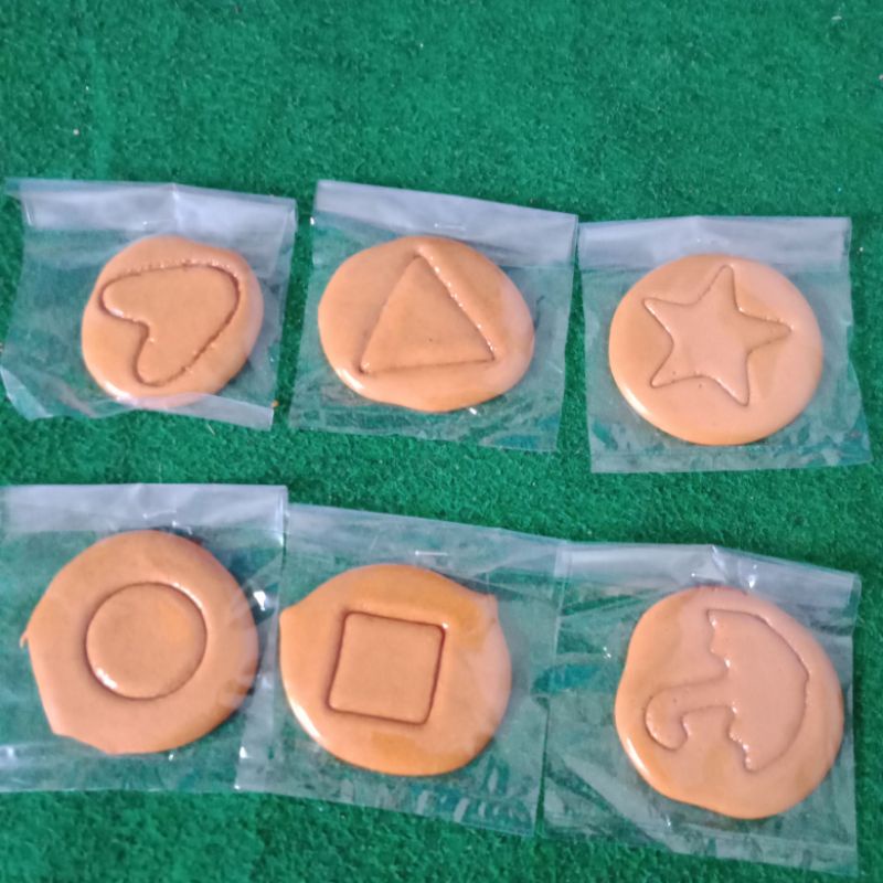 Jual PERMEN dalgona candy squid game | Shopee Indonesia