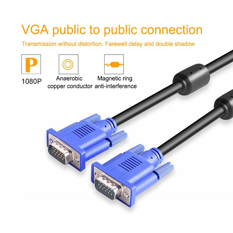 Jual Kabel VGA Gold Plated High Quality | Shopee Indonesia