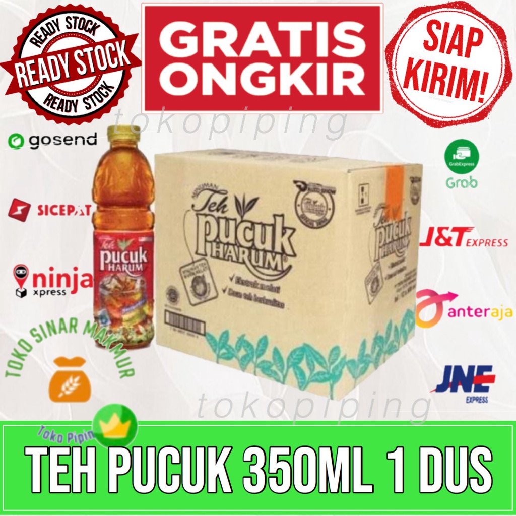 Jual Teh Pucuk Harum 1 Dus isi 24 Botol | Shopee Indonesia
