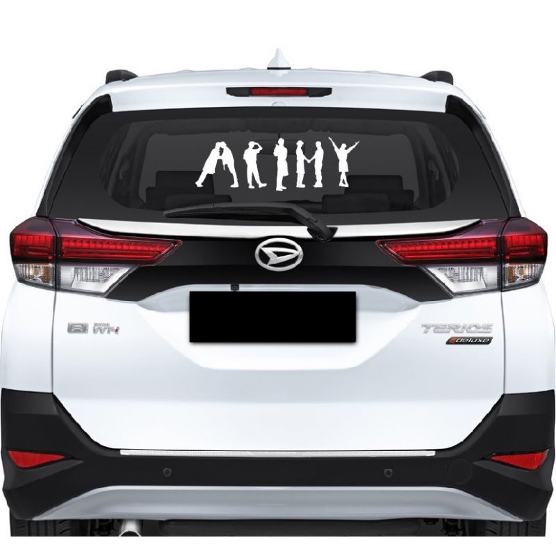 Jual stiker ARMY BTS 20 - 50 cm sticker cutting kpop sampai | Shopee ...