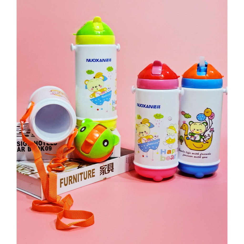 Jual BOTOL AIR MINUM ANAK MOTIF KARAKTER 420ML BOTOL ANAK SEKOLAH ...