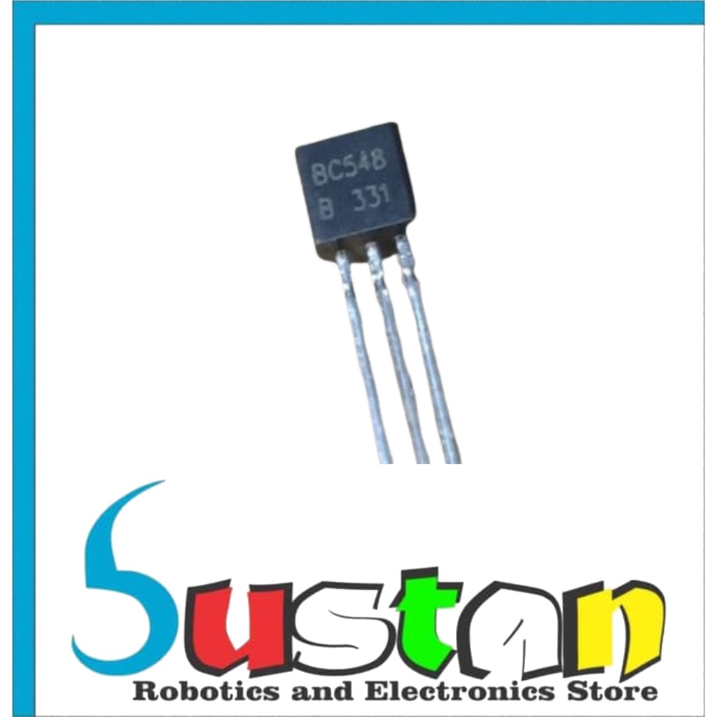 Jual TRANSISTOR BC548 BC548B BC 548 548B TO-92 NPN BIPOLAR TRANSISTOR ...