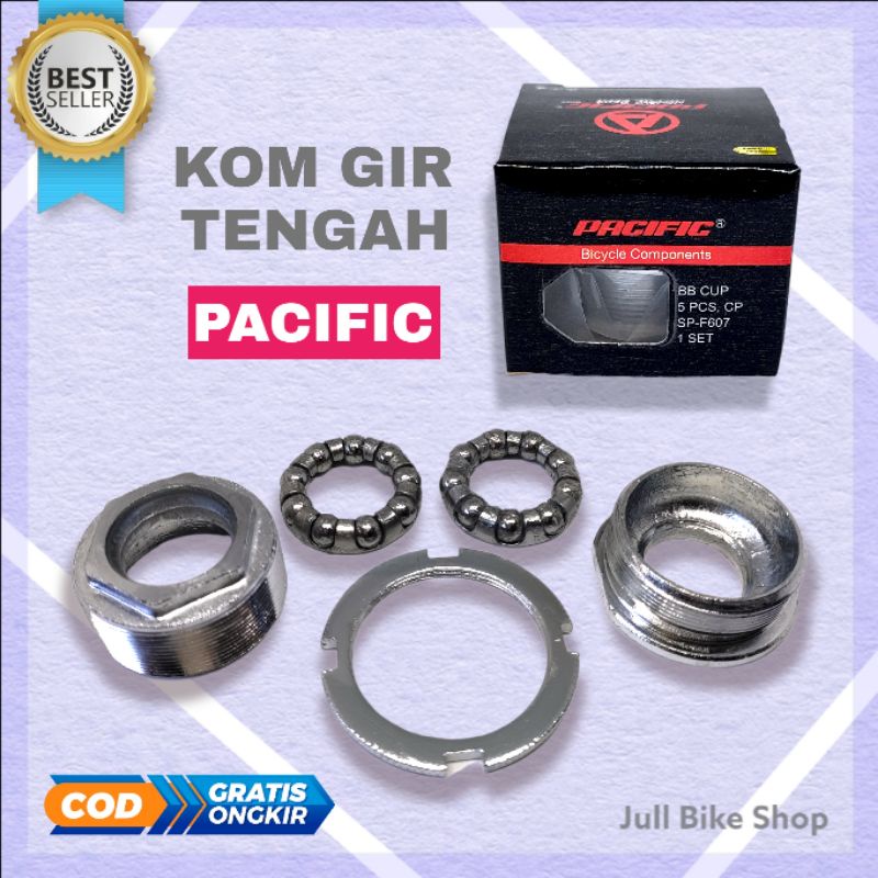 Jual BB Cups sepeda pacific komgir as tengah pedal fixie mtb lipat anak ...