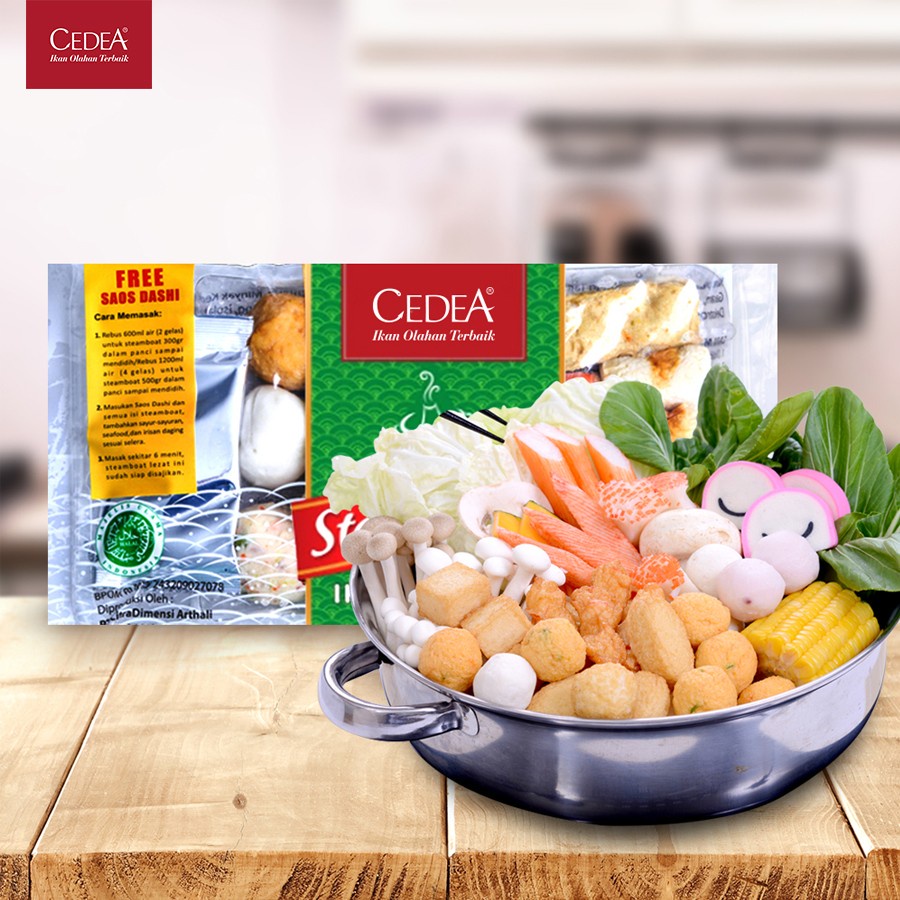 Jual CEDEA STEAMBOAT SET 500g, MAKANAN BEKU VIRAL, FROZEN FOOD VIRAL ...