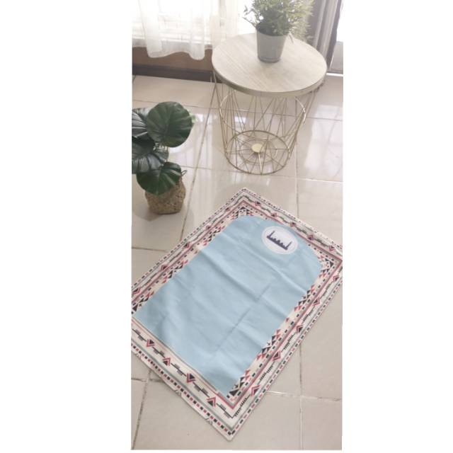 Jual TRAVEL PRAY MAT PRINT SUPER SLIM LIGHT AND PORTABLE | Shopee Indonesia