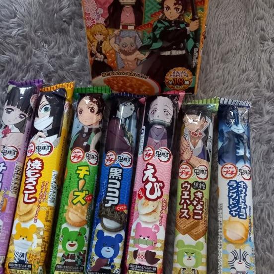 Jual Cookies Japan Demon Slayer Snack Crunchy Oreo Cemilan Anime Anak ...