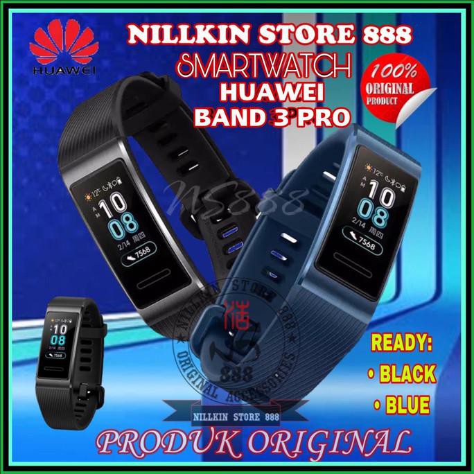 Jual SMART WATCH HUAWEI BAND 3 PRO ORIGINAL SMARTWATCH MI SPORT ...
