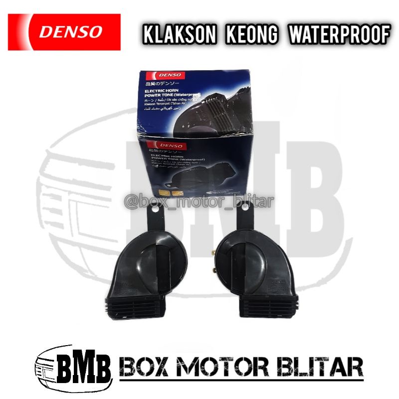 Jual Klakson Bel Motor Mobil Original Denso Terompet Keong Anti Tahan ...