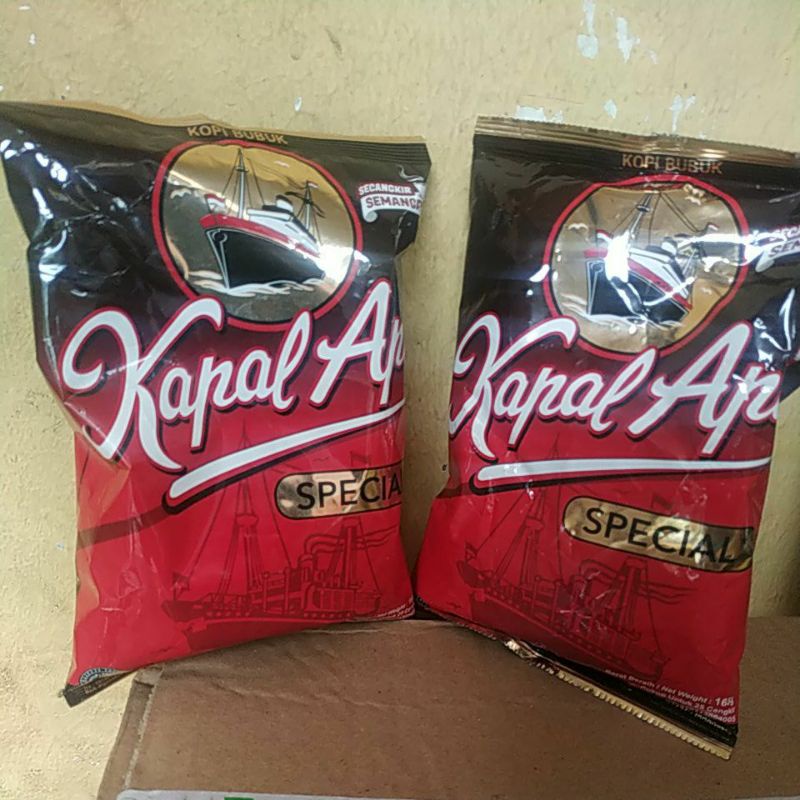 Jual Kopi bubuk KAPAL API SPECIAL 165gr | Shopee Indonesia