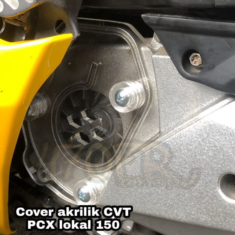 Jual Cover akrlik CVT HONDA PCX 150 LOKAL , COVER CVT HONDA PCX 160 ...