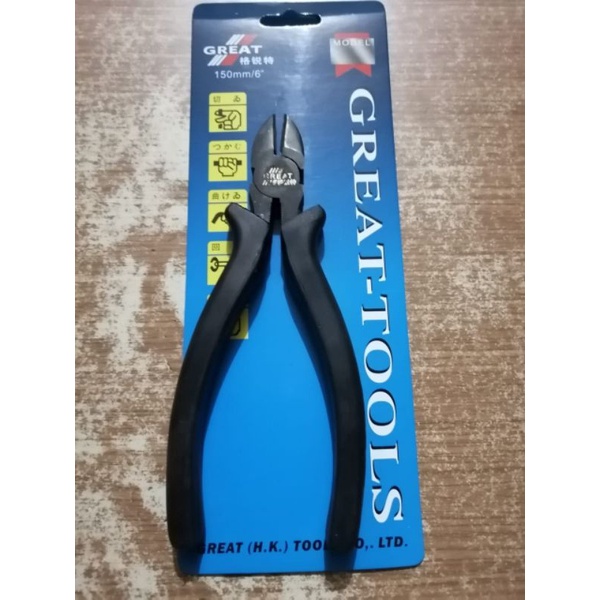 Jual tang potong 6 inchi great tool SK tang kombinasi tang lancip ...