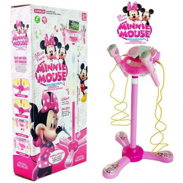 Jual MAINAN ANAK MICROPHONE DOUBLE KAROKE WITH MIC MP3/MAINAN ANAK ...
