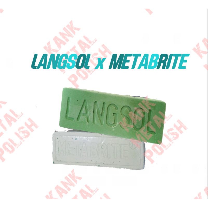 Jual LANGSOL Watu Ijo x METABRITE batu poles putih | Shopee Indonesia
