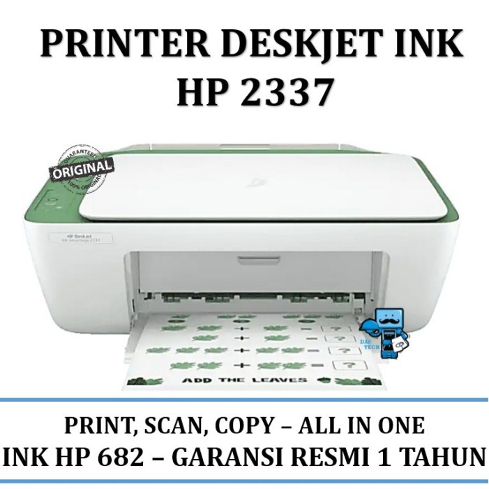 Jual Printer HP Deskjet Ink Advantage 2337 All-in-One Printer - Green | Shopee Indonesia