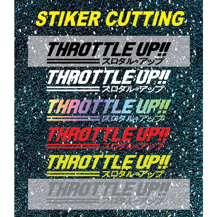 Jual stiker throttle up | Shopee Indonesia