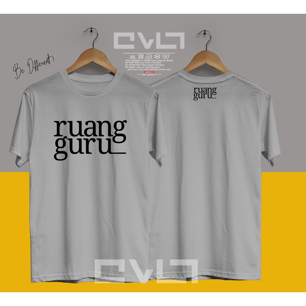 Jual Kaos / Baju Ruang Guru Pembelajaran Logo Kaos Bimbel Keren Murah ...