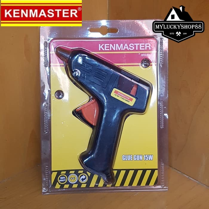 Jual Kenmaster Glue Gun Listrik 15W - 15 Watt | Shopee Indonesia