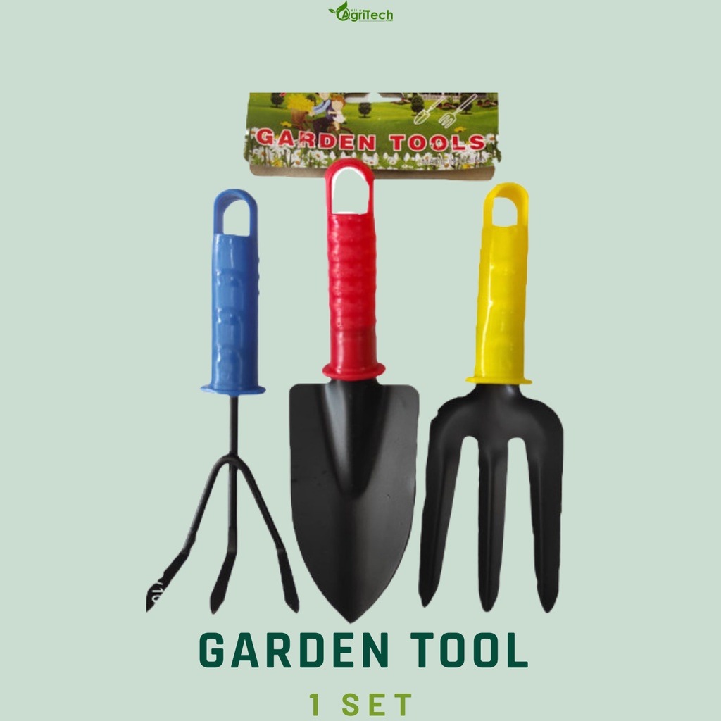Jual ALAT BERKEBUN SET 3 PCS-GARDEN TOOLS-ALAT KEBUN-ALAT TAMAN-SEKOP ...