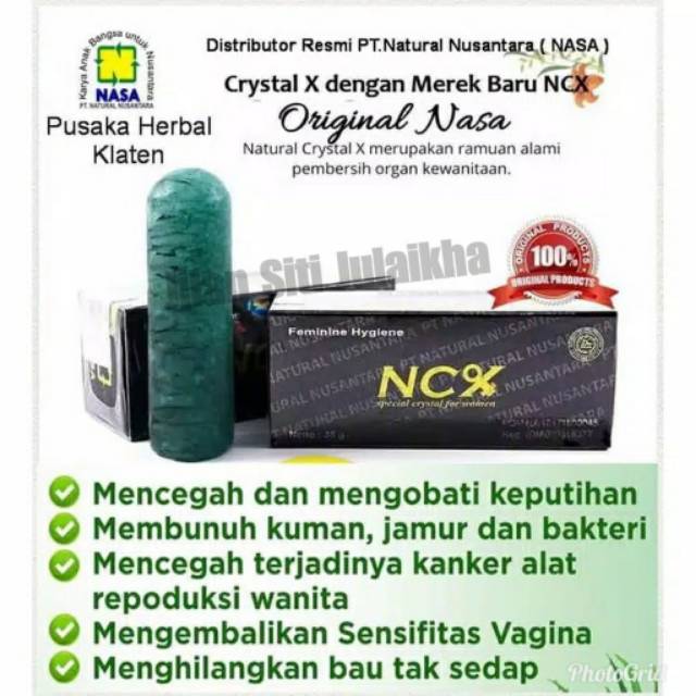 Jual NCX ( CRYSTAL X ORIGINAL NASA) | Shopee Indonesia