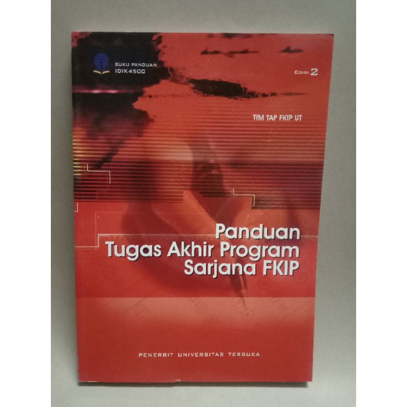 Jual Panduan tugas akhir program sarjana fkip | Shopee Indonesia