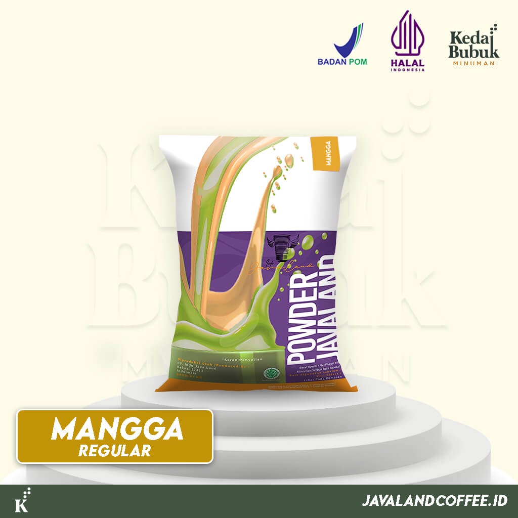 Jual Javaland Bubuk Minuman Rasa Mango / Mangga 1Kg - Regular Plain ...