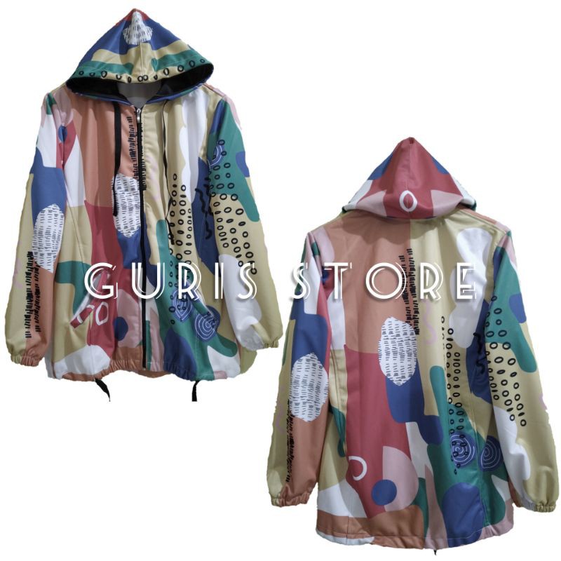Jual Jaket Sepeda Printing Jaket Motif (Bahan Lotto) | Shopee Indonesia