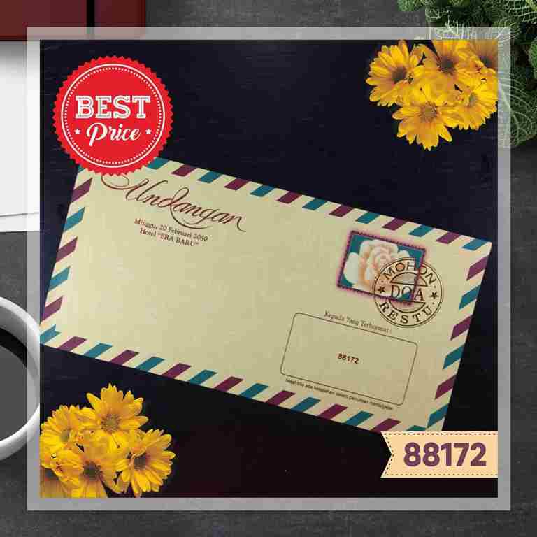 Jual BLANGKO UNDANGAN ERBA 88172 GRATIS PLASTIK | Shopee Indonesia