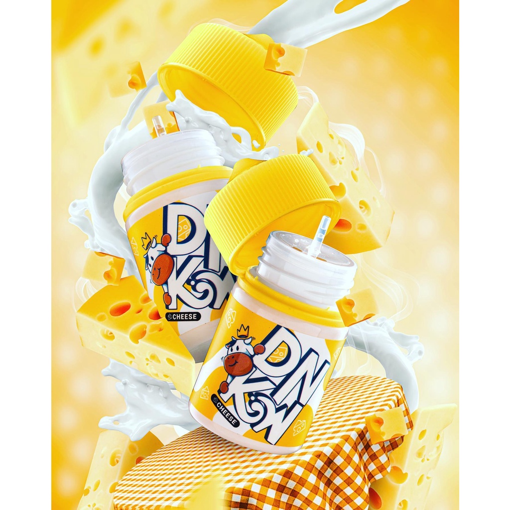 Jual [FREEBASE 60ML] DNKW DENKAW YELLOW CHEESE MILK BY AK BREWERY ...