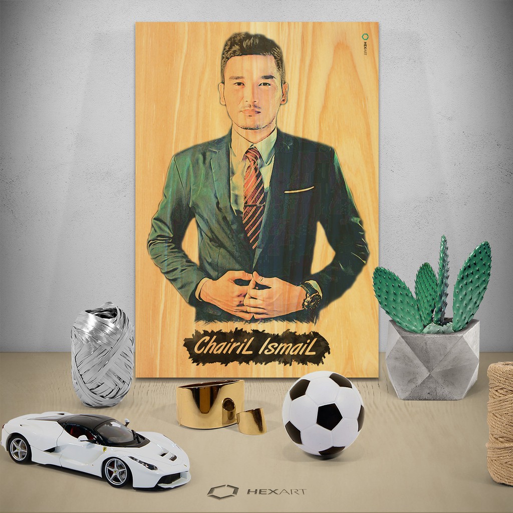 Jual SKETSA KAYU 20x30CM| Lukisan Kayu Wajah 30x20cm Custom | Shopee ...