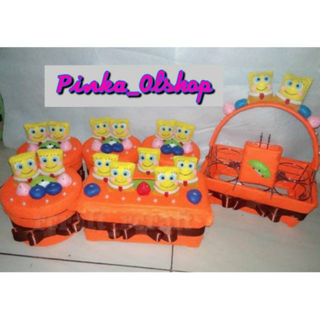 Jual Toples hias karakter spongebob | Shopee Indonesia