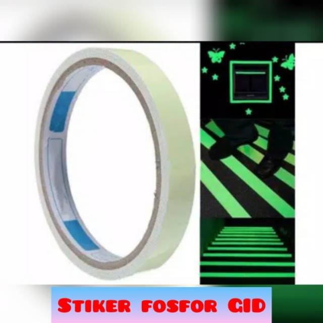 Jual Stiker Fosfor 10m Glow In the Dark | Shopee Indonesia