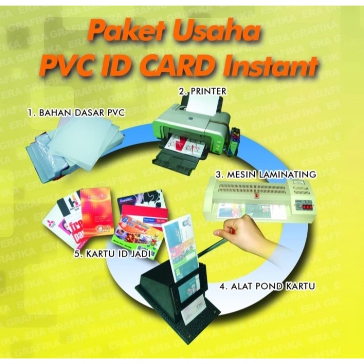 Jual PAKET USAHA ID CARD INSTANT | Shopee Indonesia