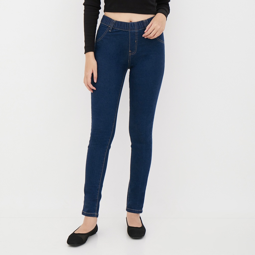 Jual Point One SYDNEY H Raw Denim Blue 310361 Jeans | Shopee Indonesia