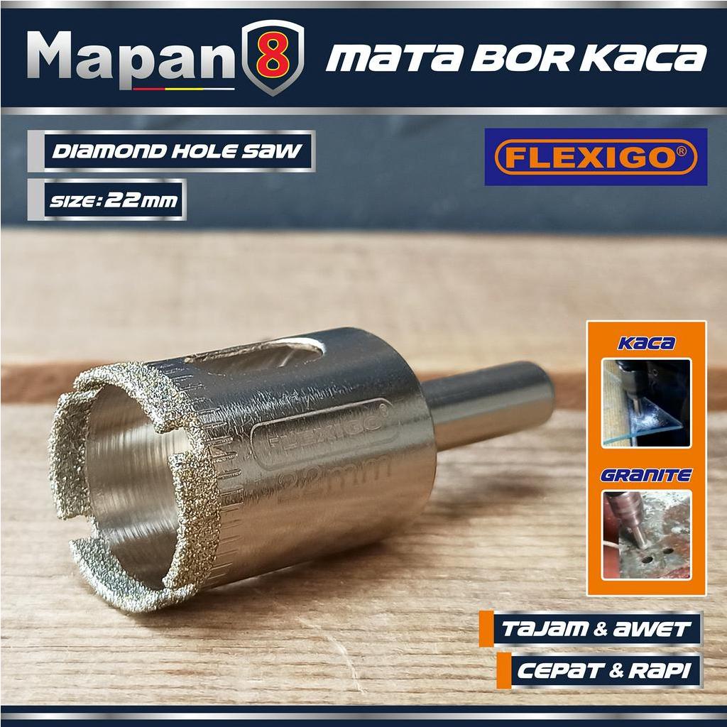 Jual Mata Bor Diamond untuk Kaca & Granite 22 mm ( harap baca deskripsi ) | Shopee Indonesia