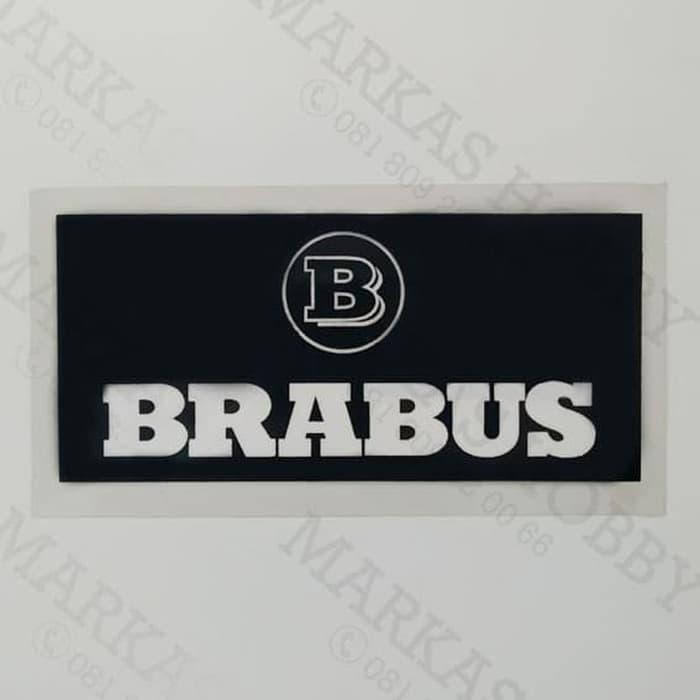 Jual Stiker / Sticker Brabus Black Tempel Dalam | Shopee Indonesia