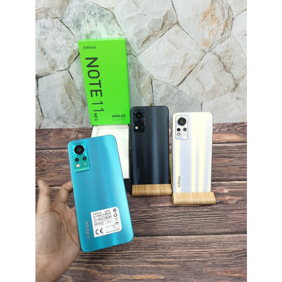 Jual infinix Note 11 nfc 6/128 gb second fullset garansi | Shopee Indonesia